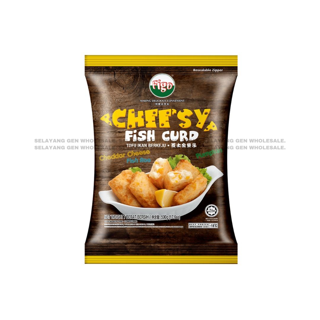 FIGO Cheesy Fish Curd 500G - Selayang Gen Wholesale