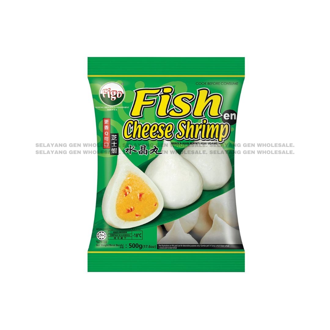 FIGO Fish Cheese Shrimp 500G - Selayang Gen Wholesale